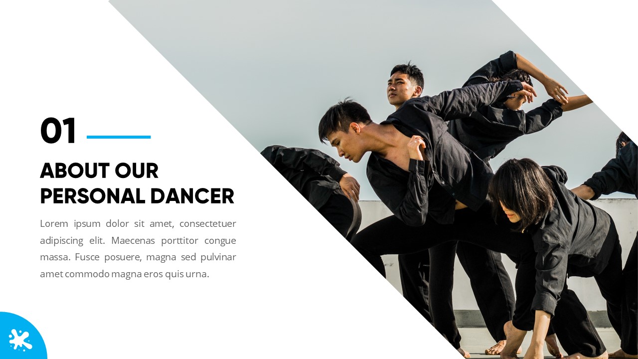 Dancers - Minimalism Dance Keynote Template, Presentation Templates