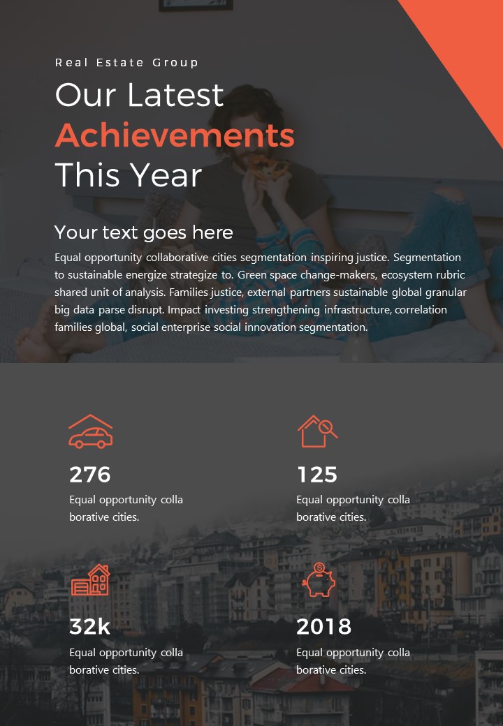 Milestate Portrait Real Estate PowerPoint Template, Presentation Templates