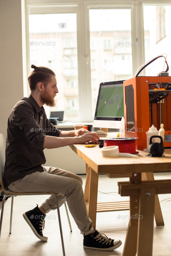 Prototyping 3D Model Stock Photo by seventyfourimages | PhotoDune