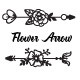 Flowers Arrow Vector, Vectors | GraphicRiver