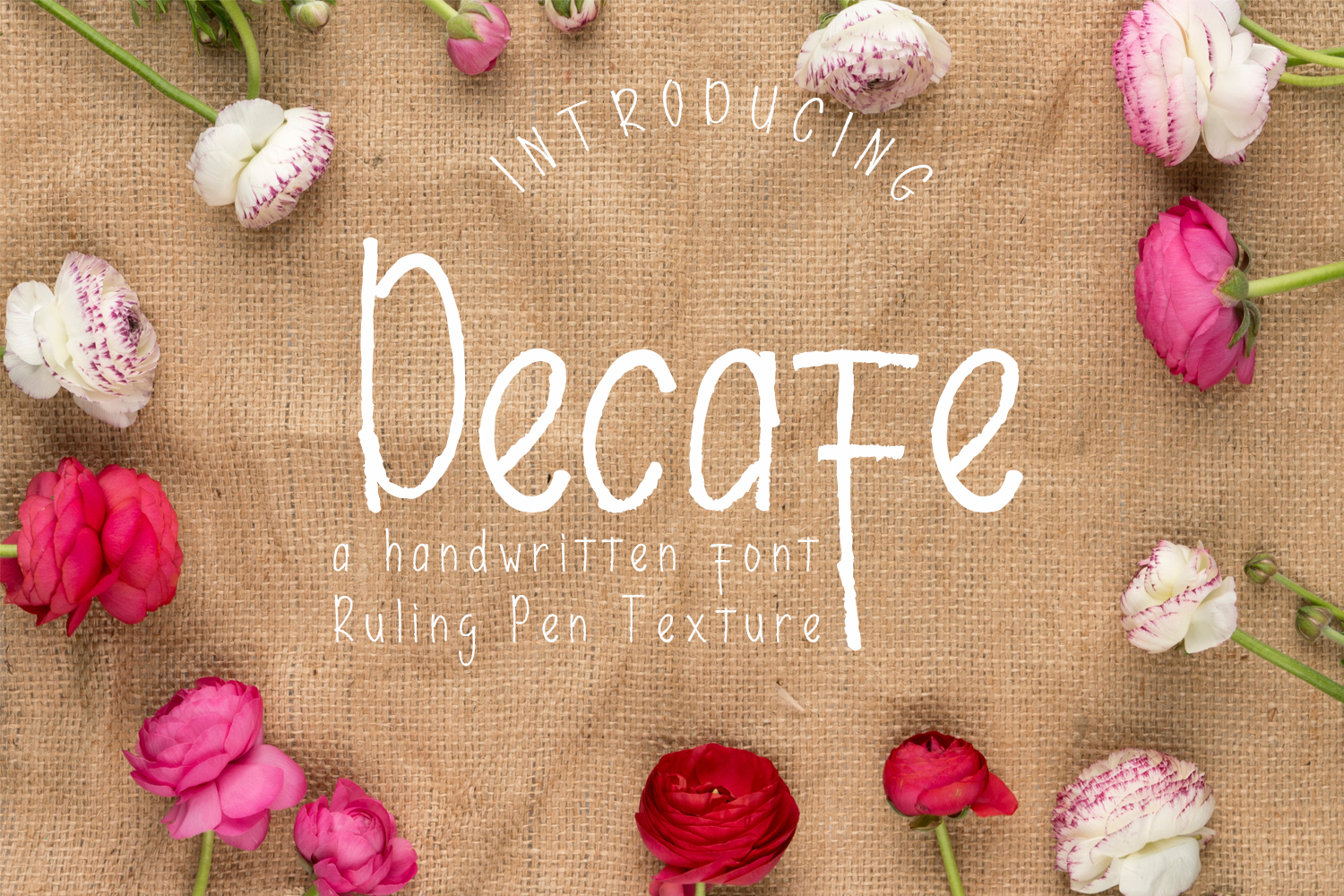 Decafe Typeface, Fonts | GraphicRiver