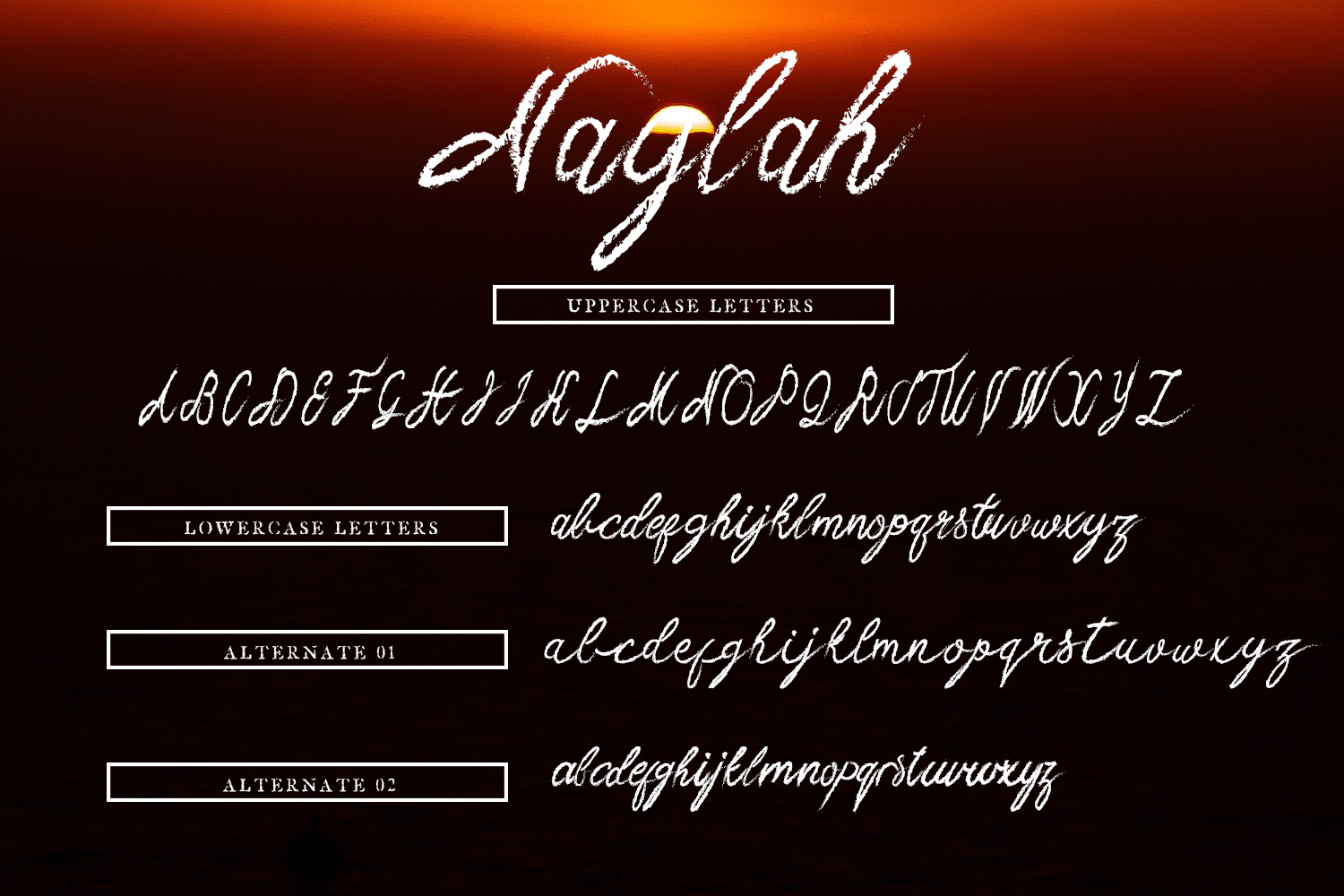 Naylah Script Brush, Fonts | GraphicRiver