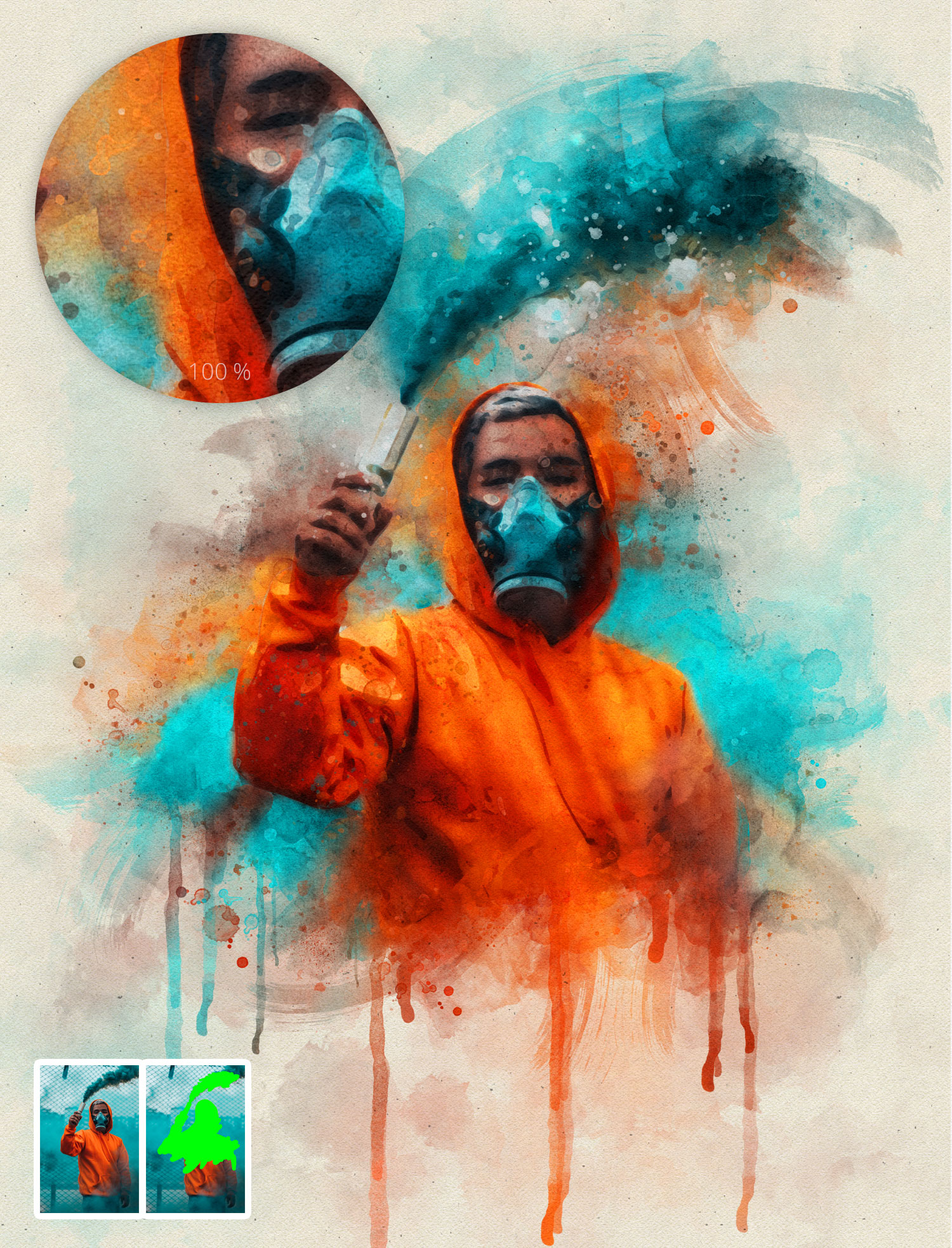 Watercolor FX - Photo Effect Plugin, Add-ons | GraphicRiver