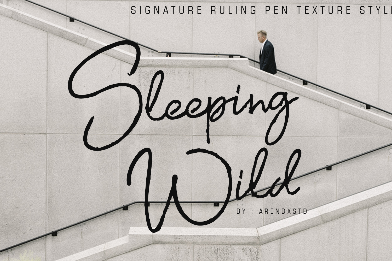 Sleeping Wild Signature, Fonts | GraphicRiver