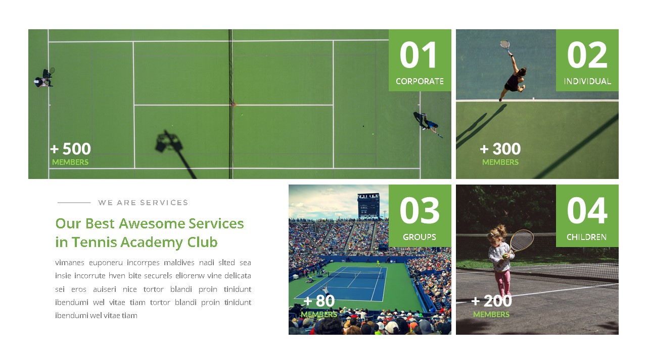 Tennis-Sport PowerPoint Template, Presentation Templates | GraphicRiver