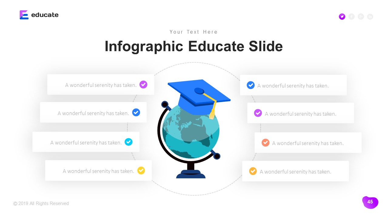 Educate Education Presentation PowerPoint Template, Presentation Templates