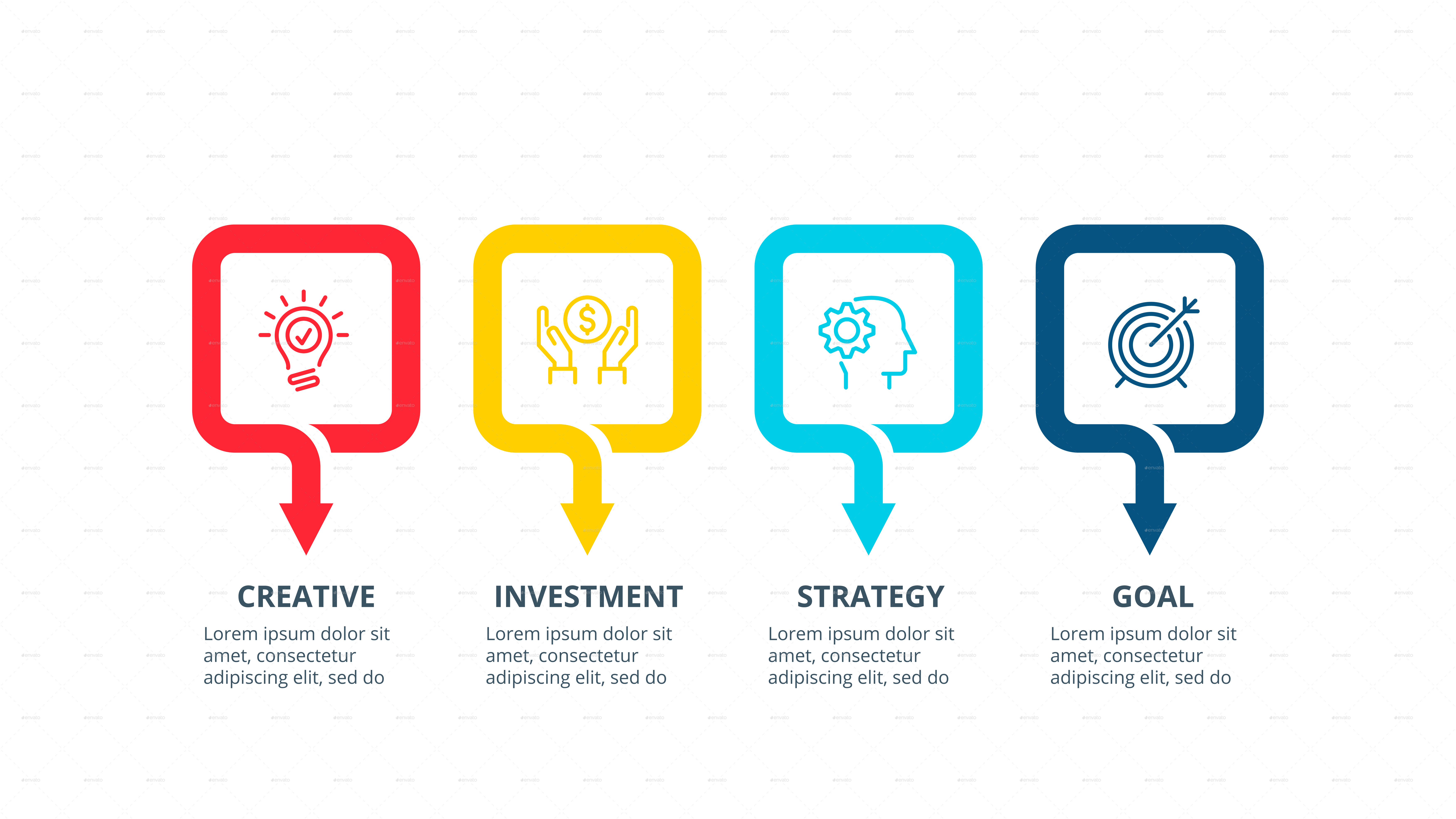 Abstract Infographics Set 01, Infographics | GraphicRiver