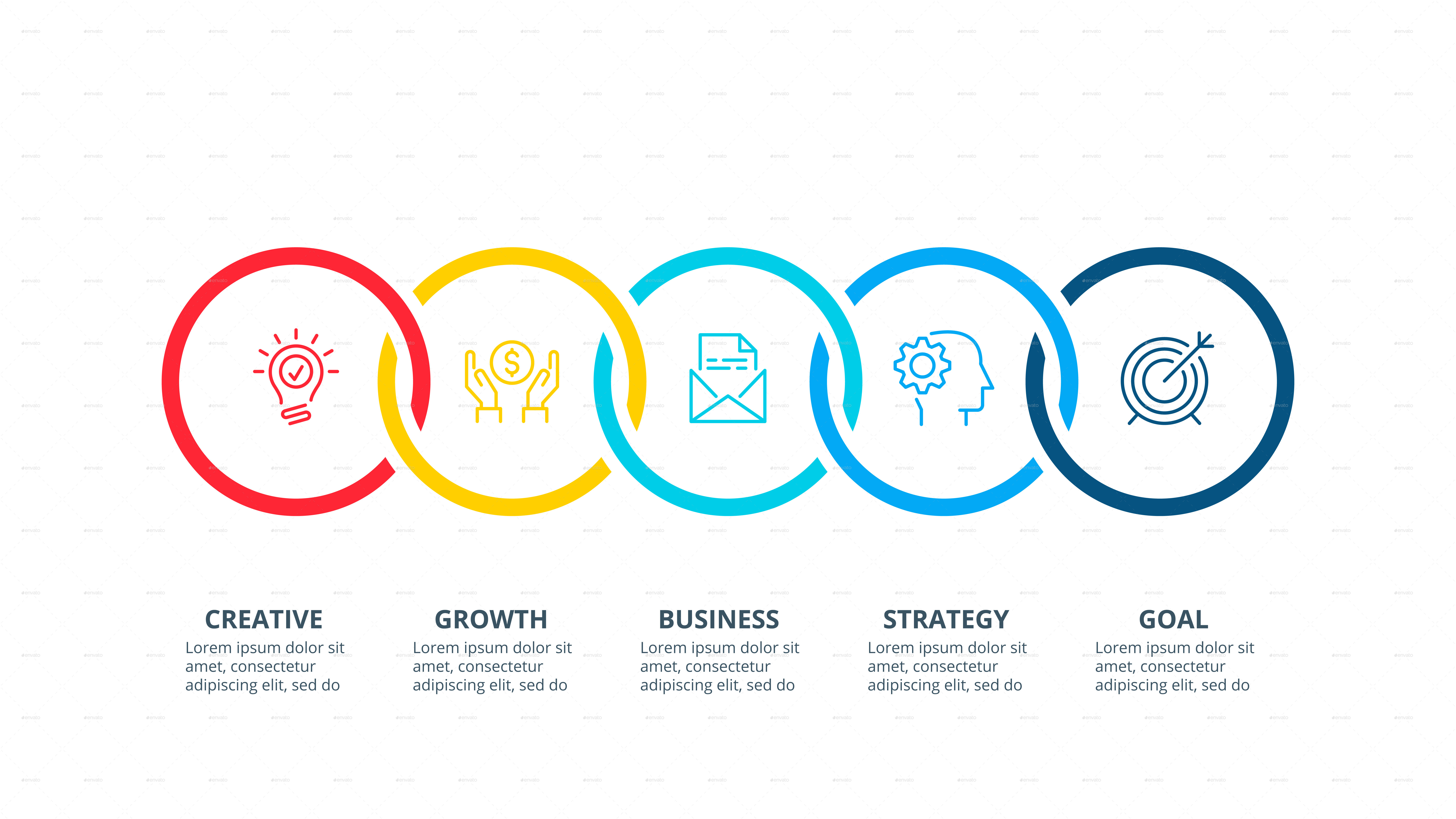 Abstract Infographics Set 01, Infographics | GraphicRiver