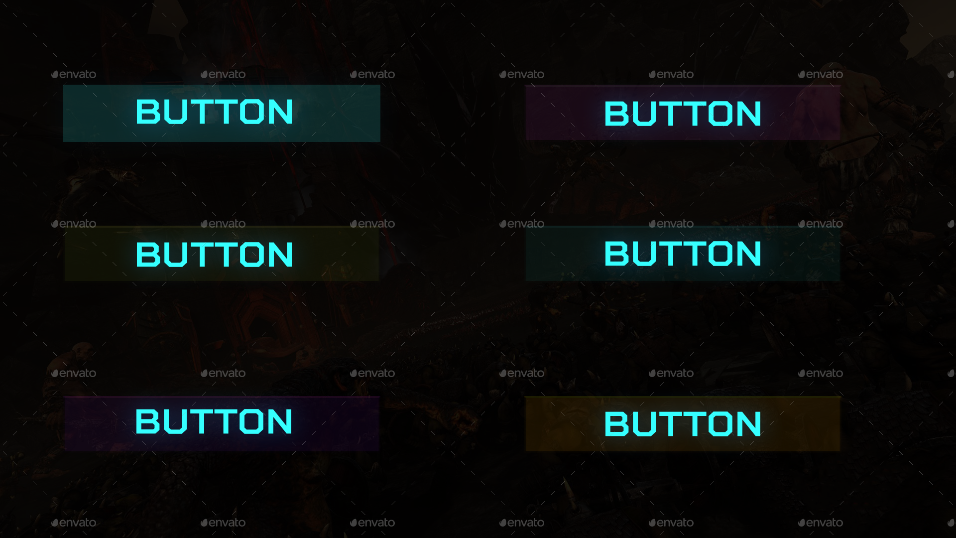 Sci Fi UI Components - SciFi GUI Pack, Game Assets | GraphicRiver