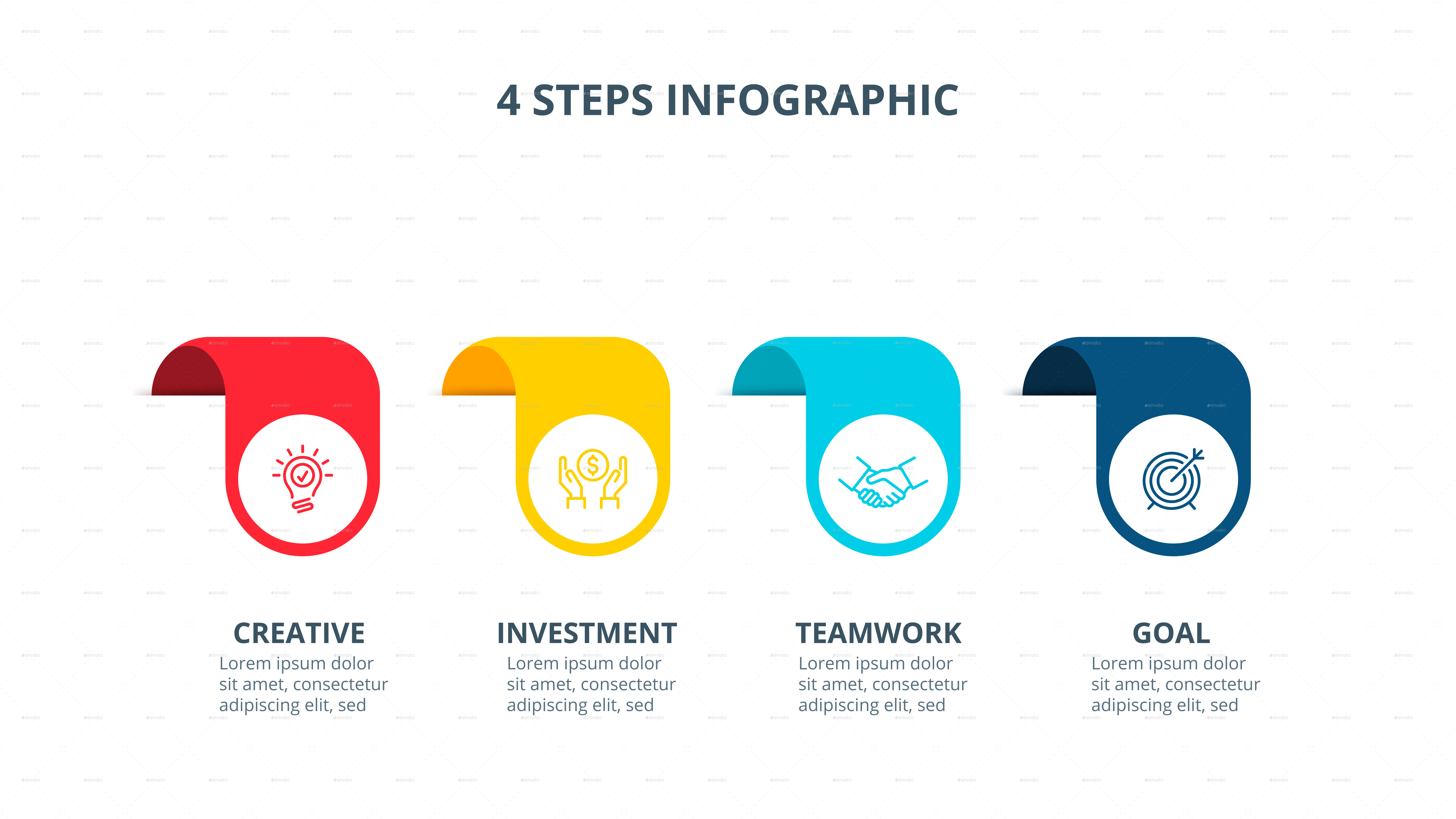 Abstract Infographics Set 02, Infographics | GraphicRiver