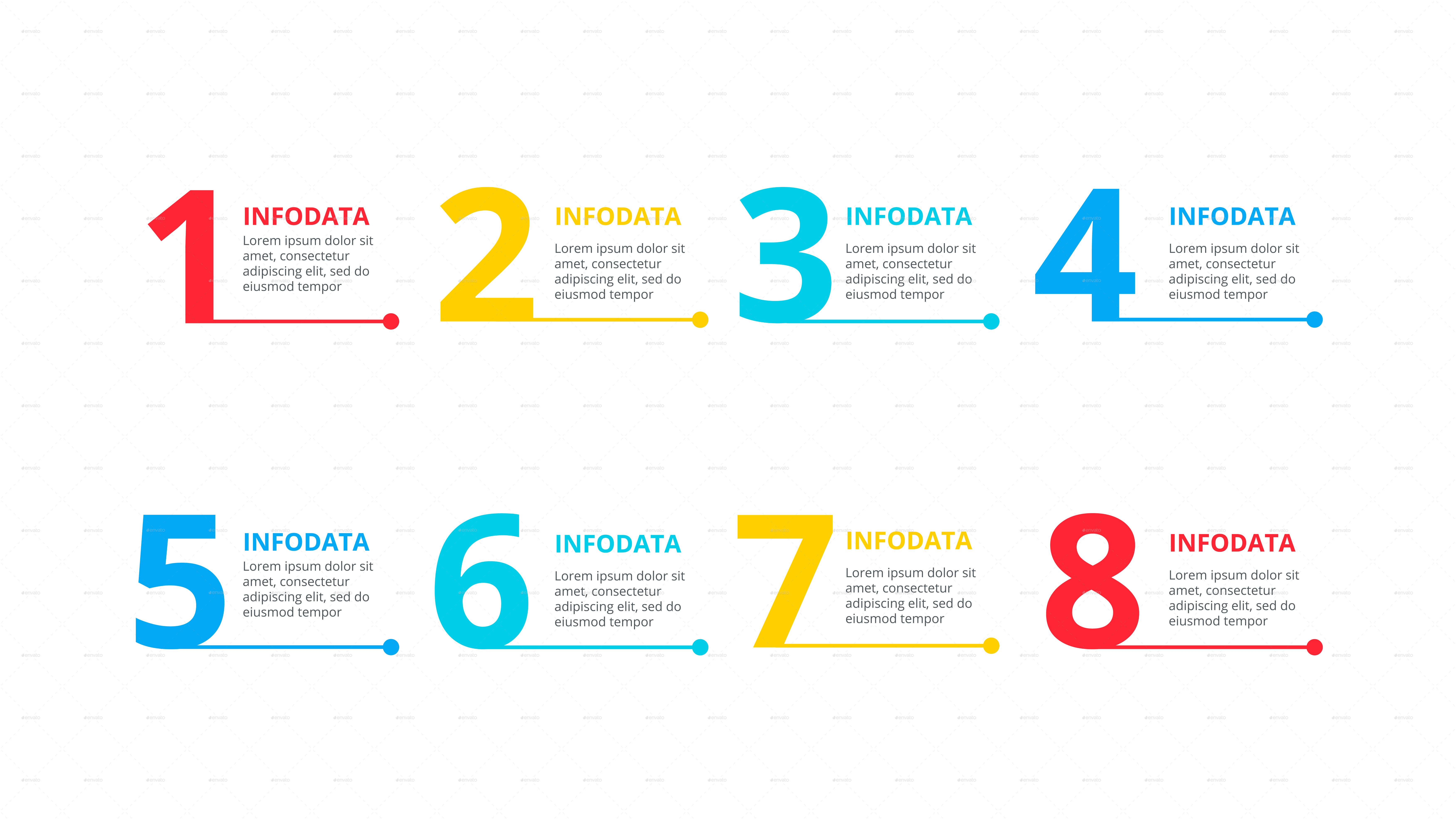 Abstract Infographics Set 03, Infographics | GraphicRiver