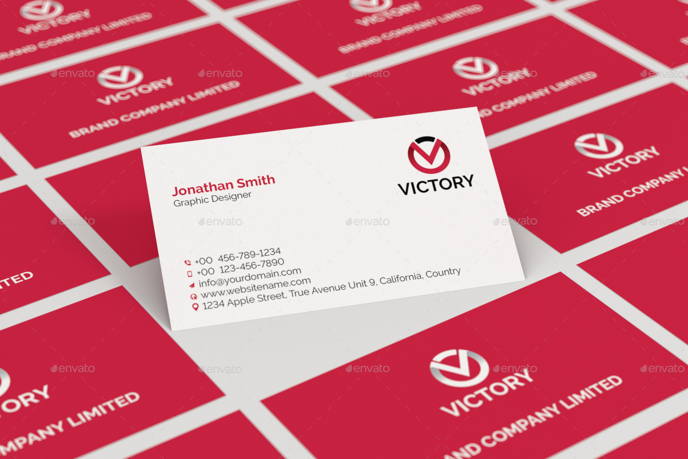 V Brand Identity, Print Templates | GraphicRiver