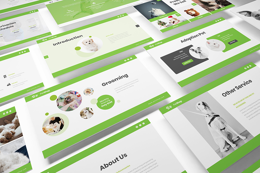 Pet Shop Powerpoint Presentation Template, Presentation Templates ...