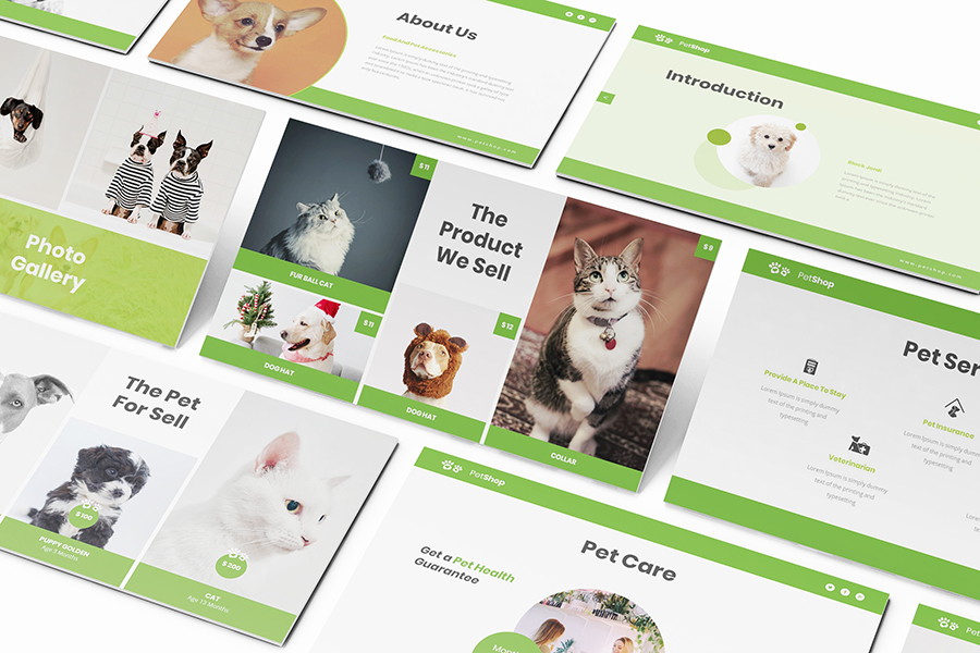Pet Shop Powerpoint Presentation Template, Presentation Templates ...