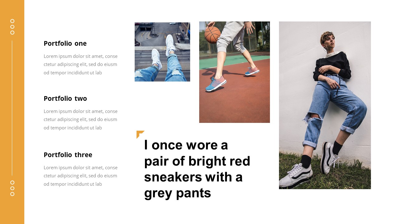Neakcies - Sneakers and Shoes Keynote Template, Presentation Templates