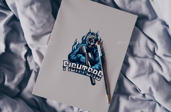 Blue Soldier Esport Logo, Vectors | GraphicRiver