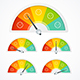 Realistic Detailed Rating Feedback Meter Set, Vectors | GraphicRiver