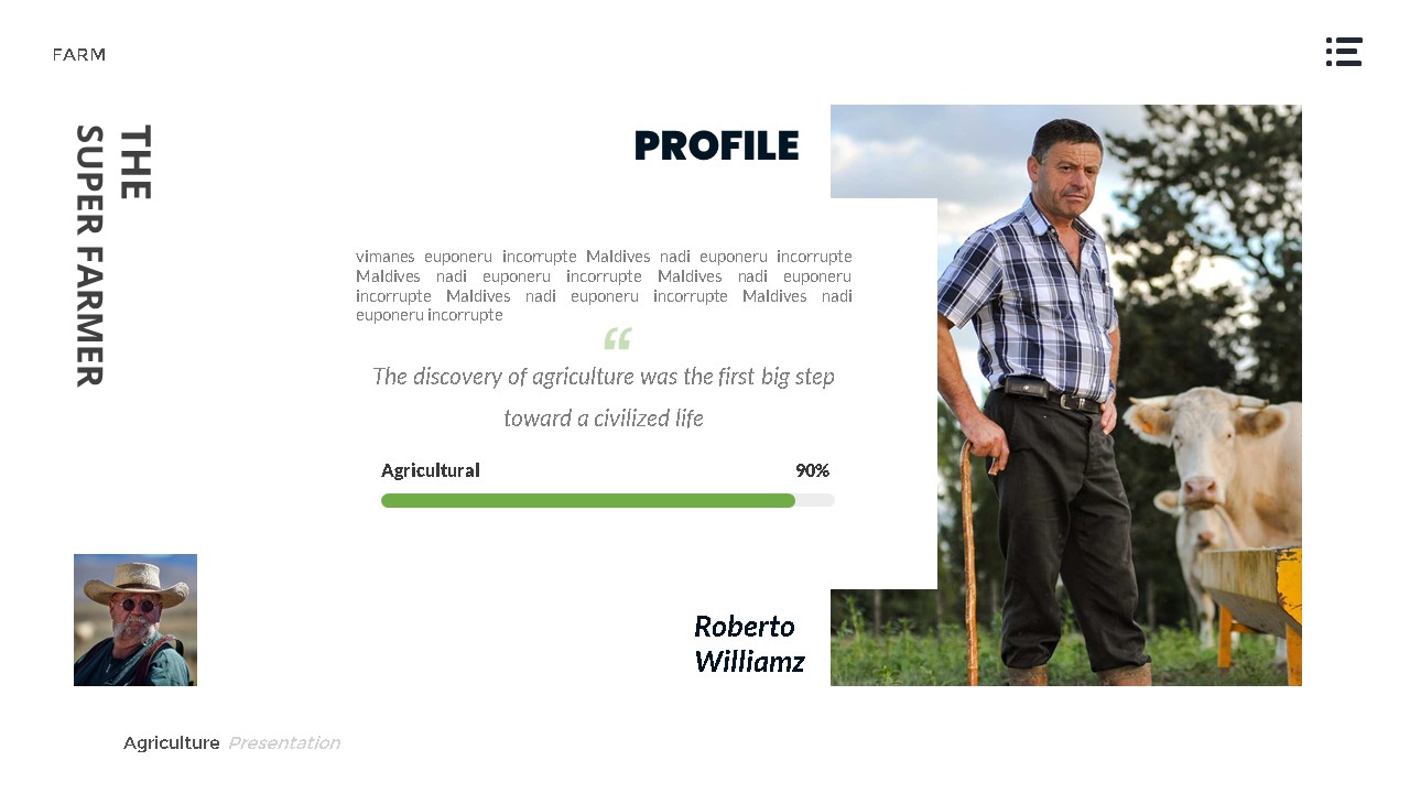 Farm-Agriculture Google Slide Template, Presentation Templates ...