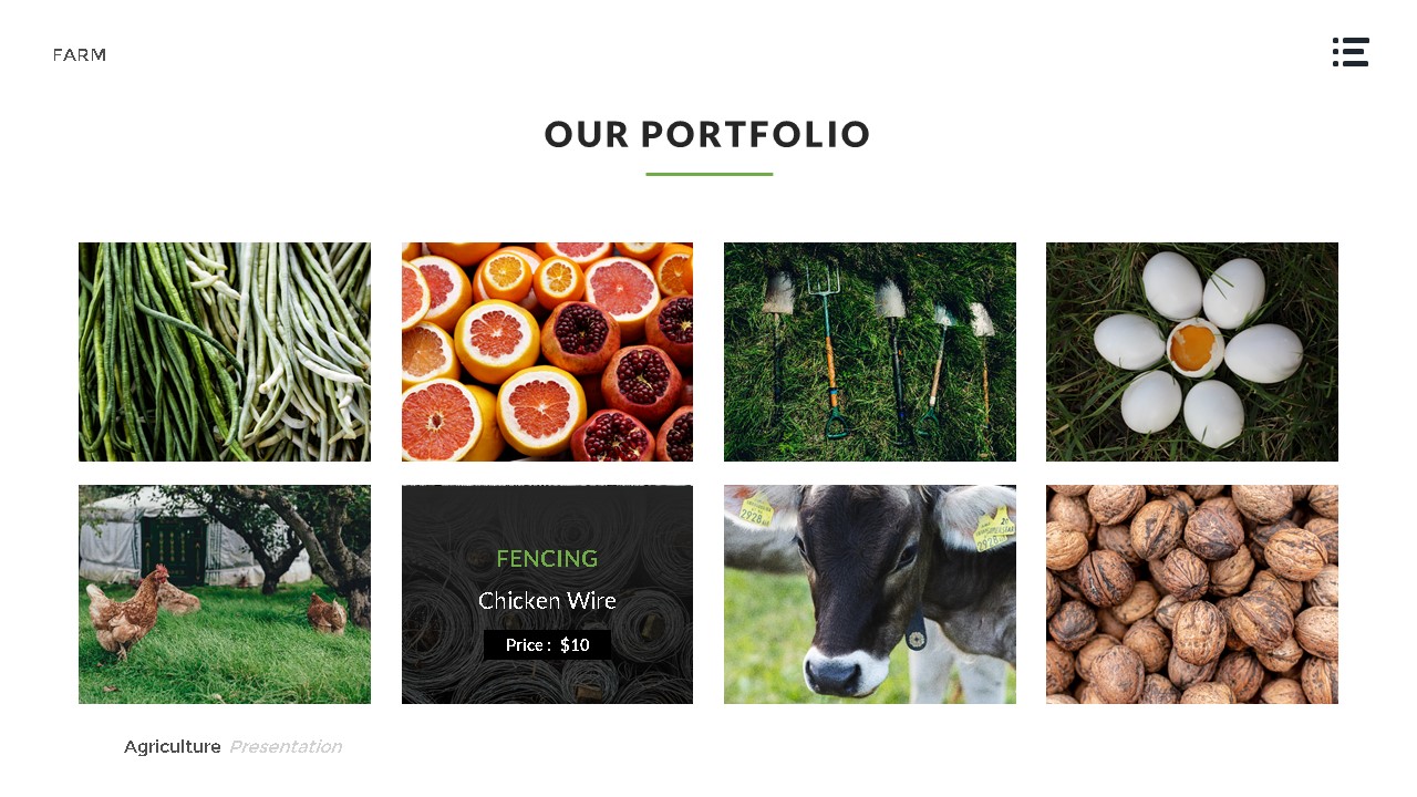 Farm-Agriculture Google Slide Template, Presentation Templates ...