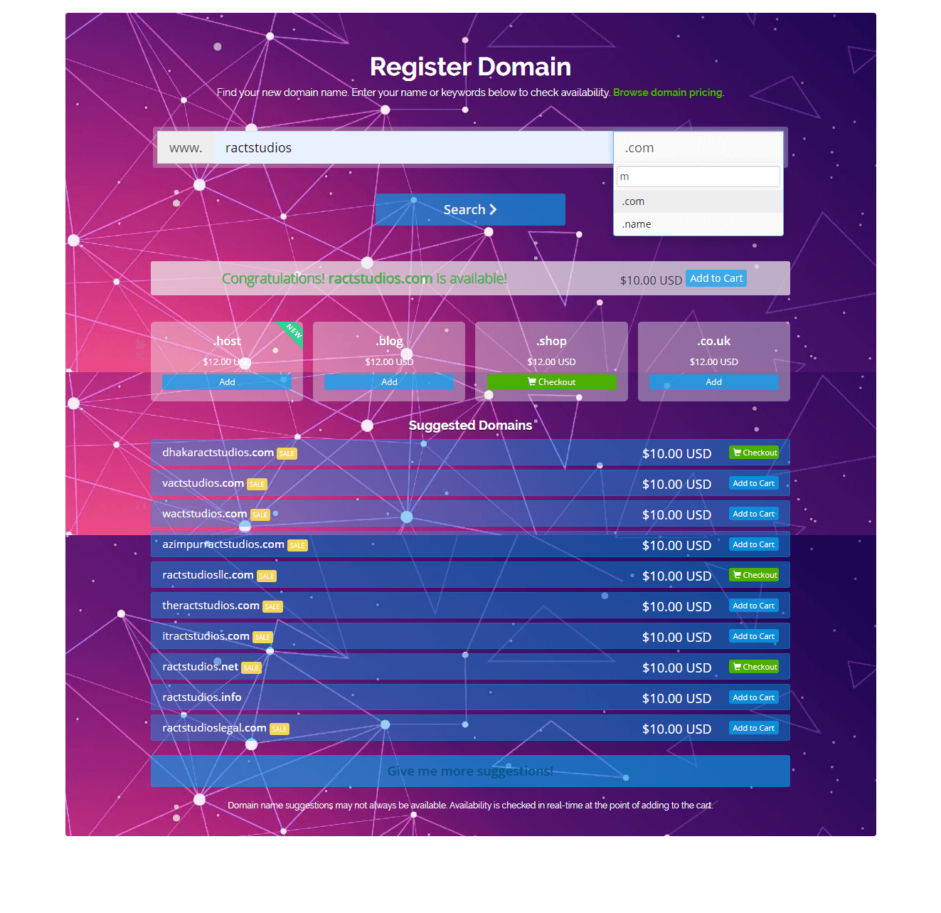 Advanced Hosting Cart - WHMCS Order Form Template - One Page Review ...
