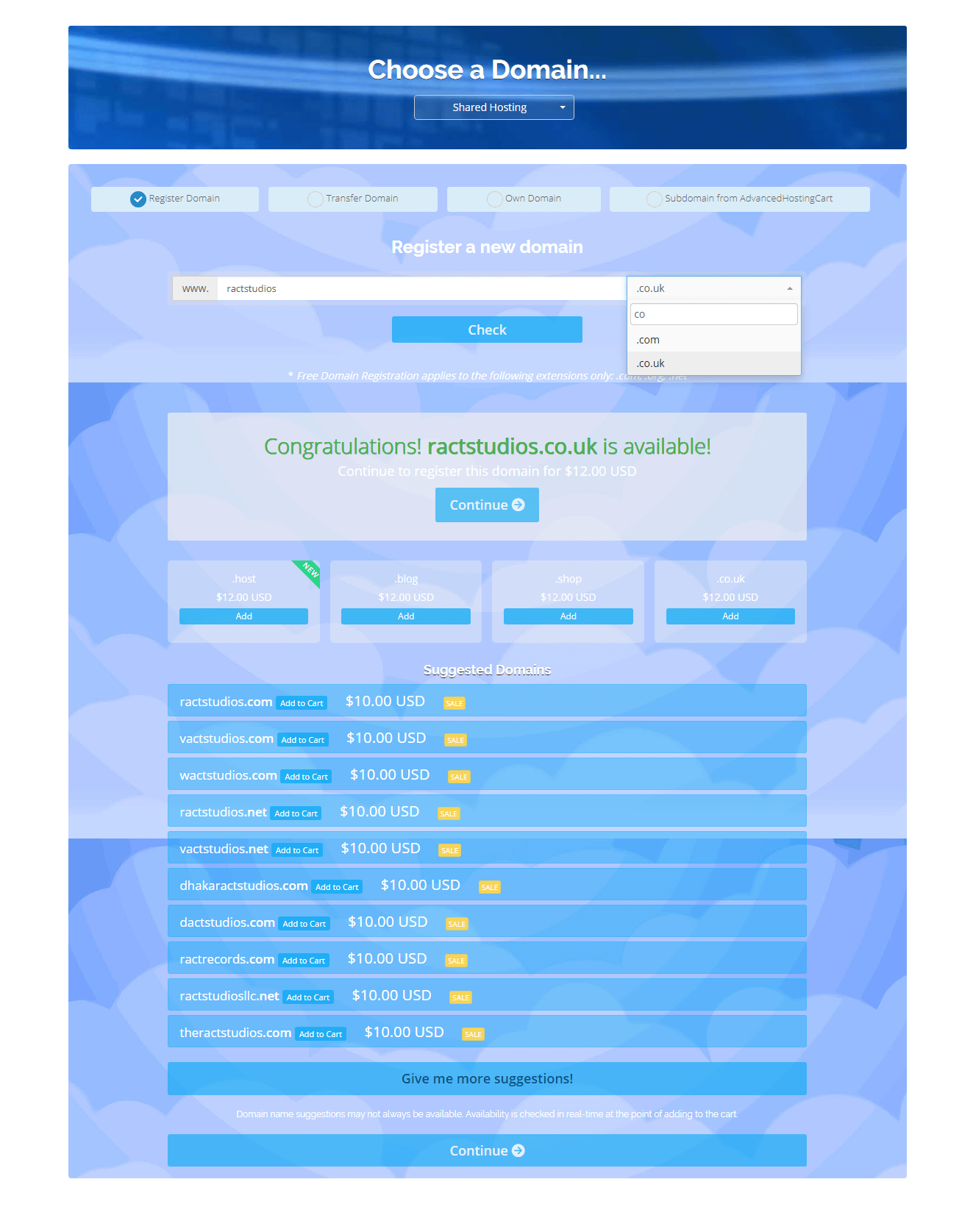 Advanced Hosting Cart - WHMCS Order Form Template - One Page Review ...