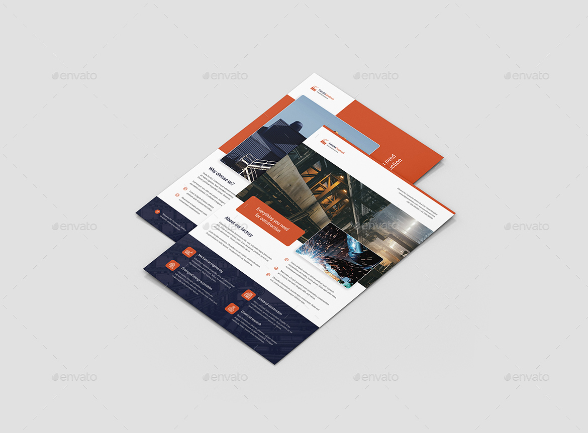 Flyer – Factory, Print Templates | GraphicRiver