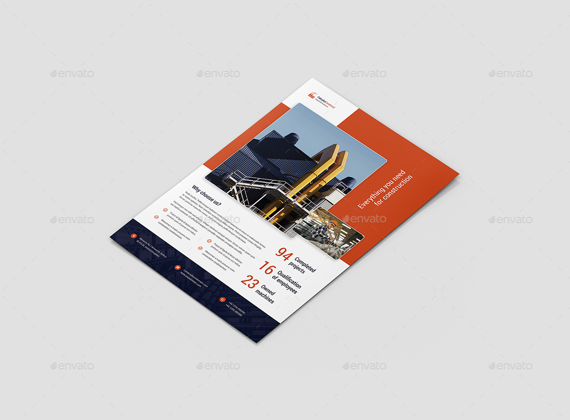 Flyer – Factory, Print Templates | GraphicRiver