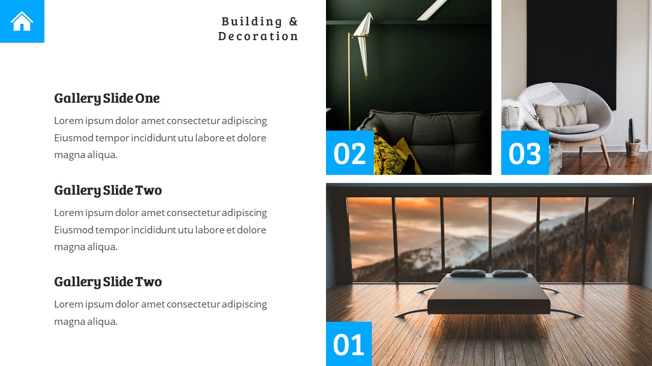 Ourhouse – Furniture & Home Decoration Powerpoint Template ...