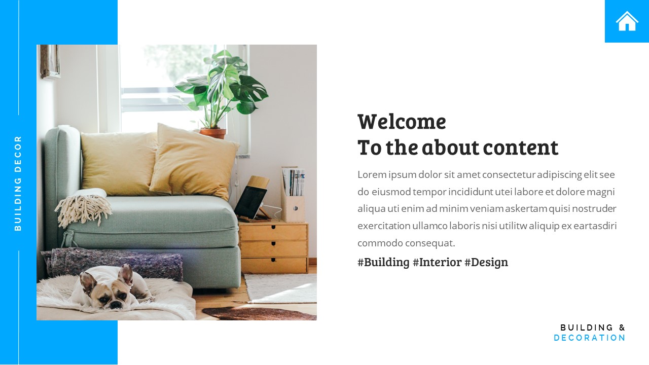 Ourhouse – Furniture & Home Decoration Powerpoint Template ...