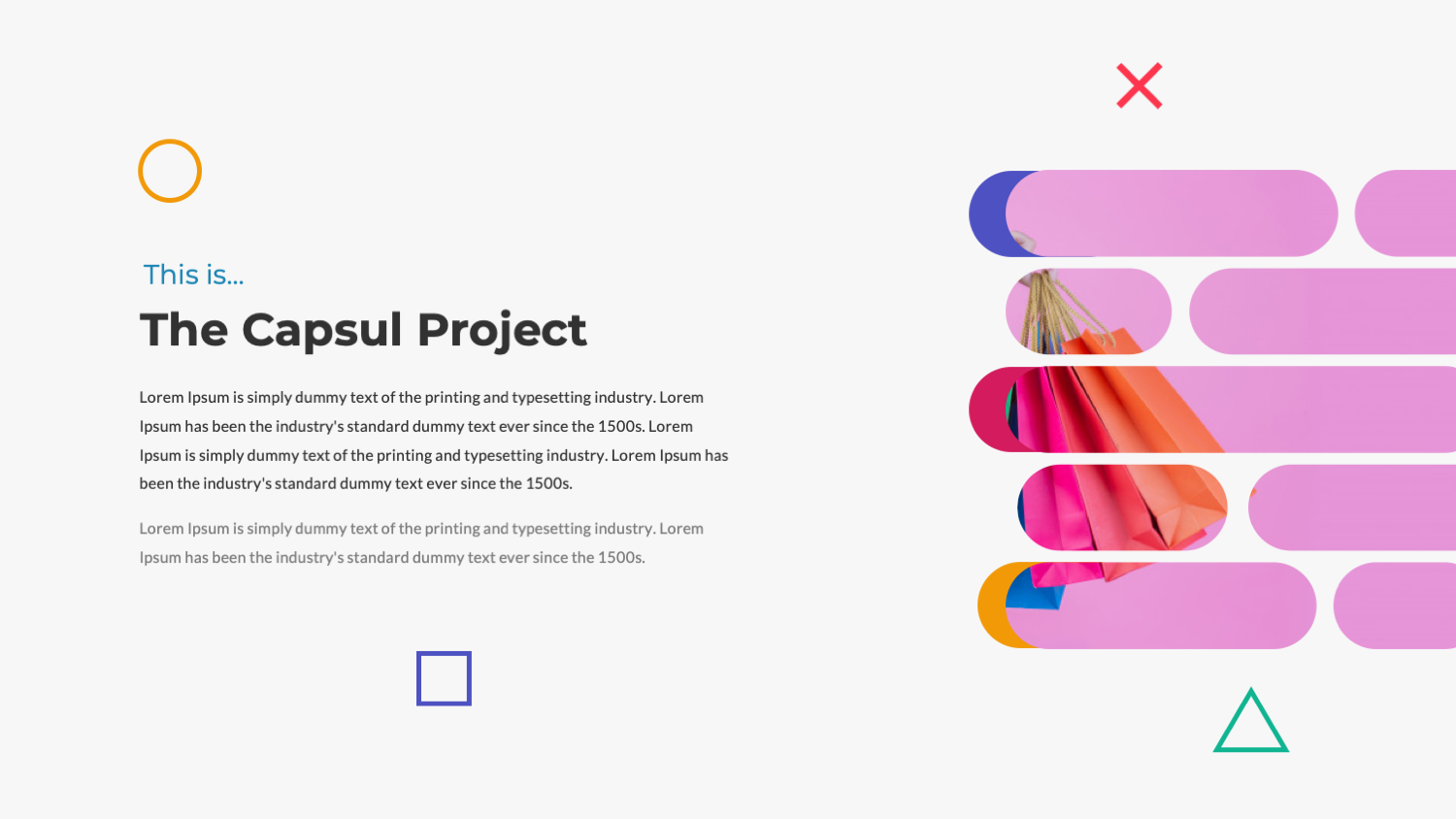 Capsul - Creative Powerpoint Template, Presentation Templates ...