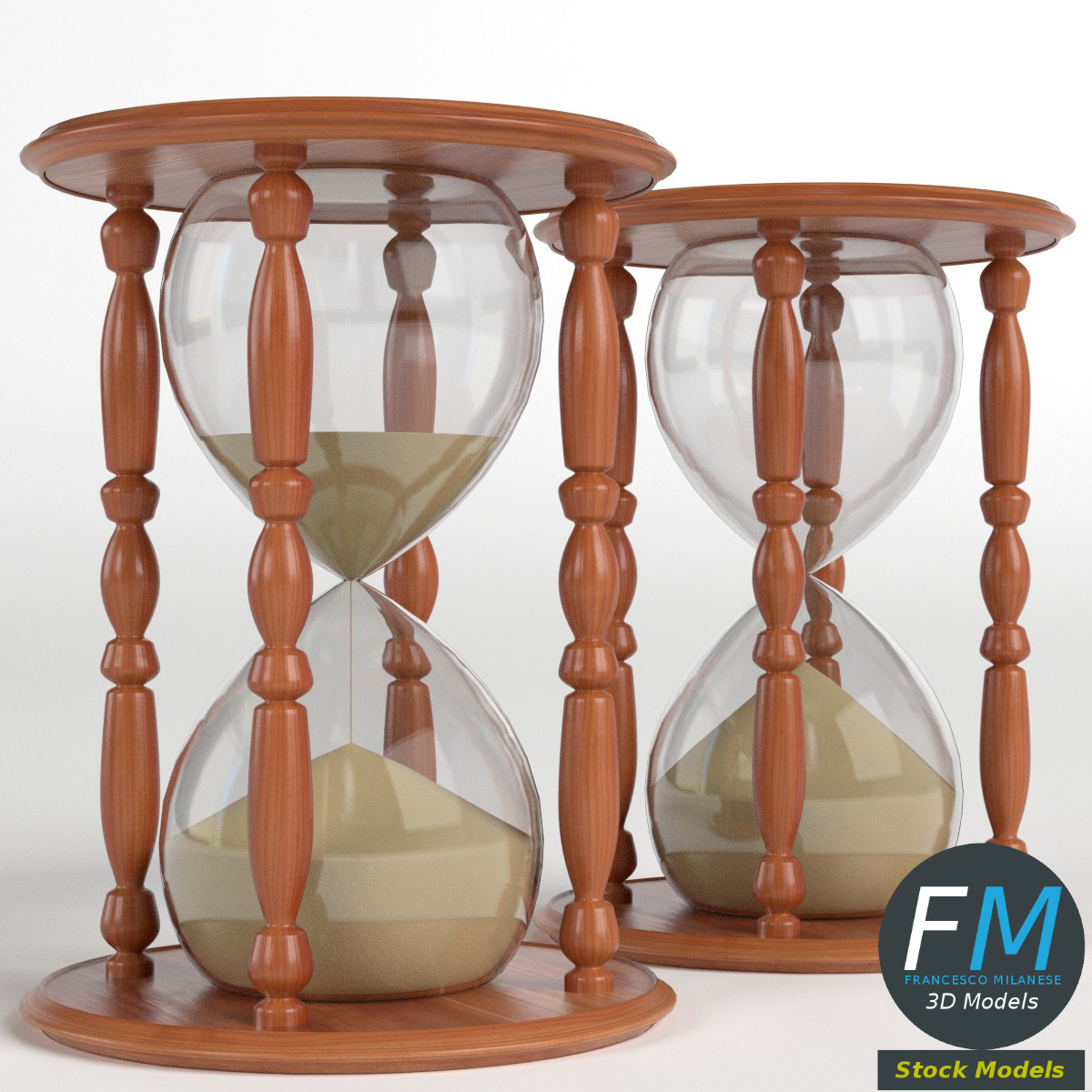 Hourglasses Set by FrancescoMilanese85 | 3DOcean