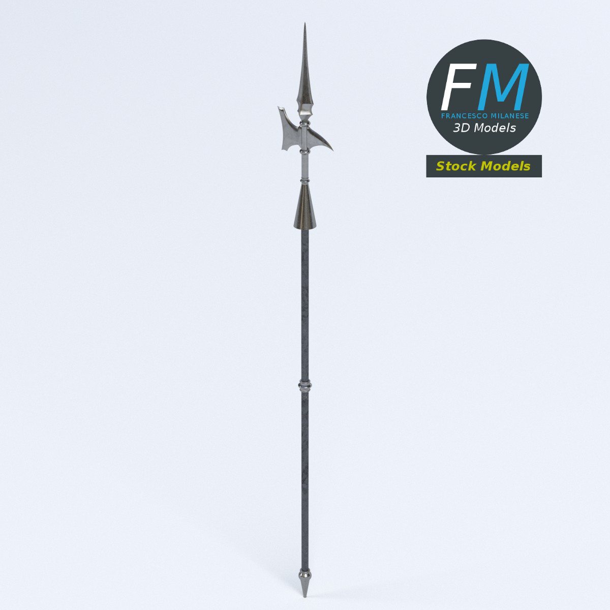 Medieval halberd 2 by FrancescoMilanese85 | 3DOcean
