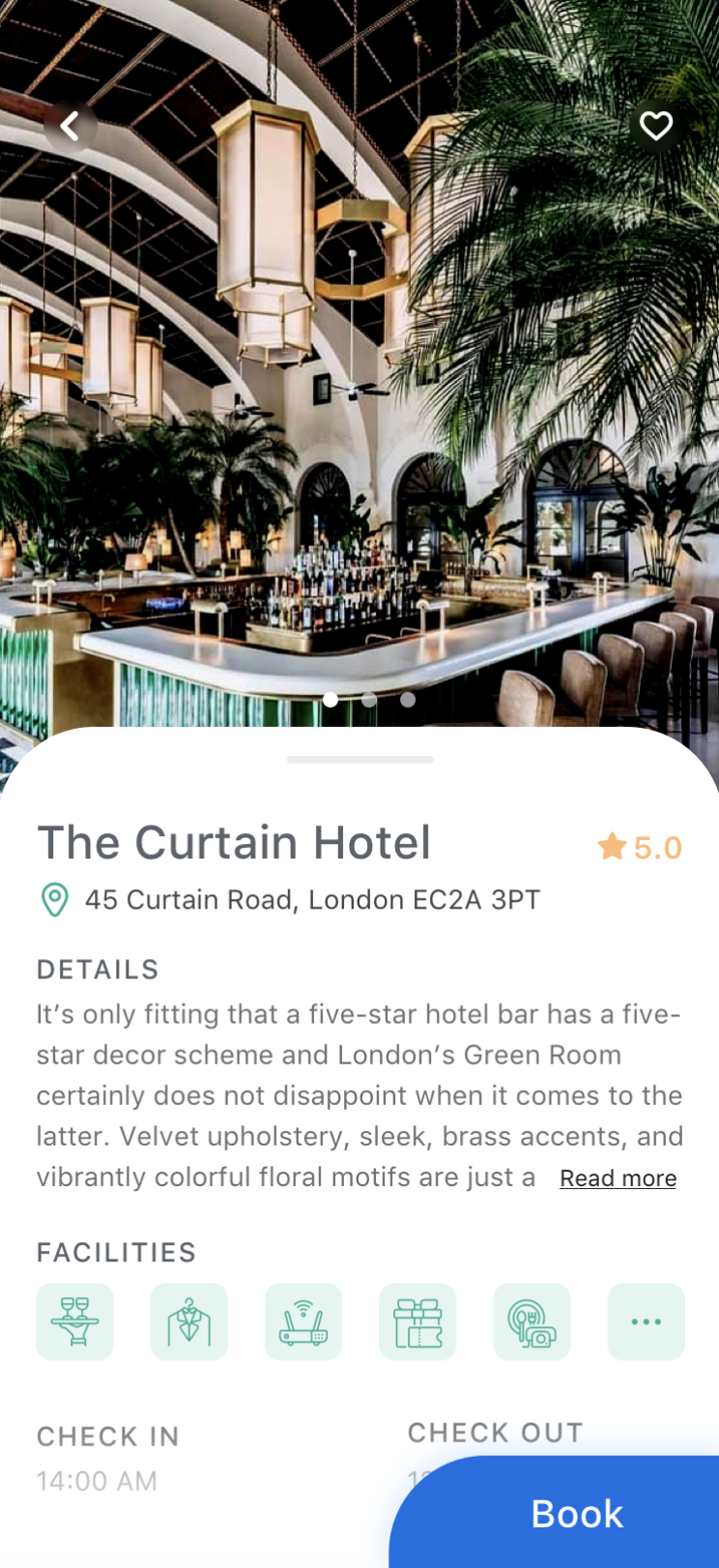 Flutter android and ios Hotel Booking UI Template by livecodes | CodeCanyon