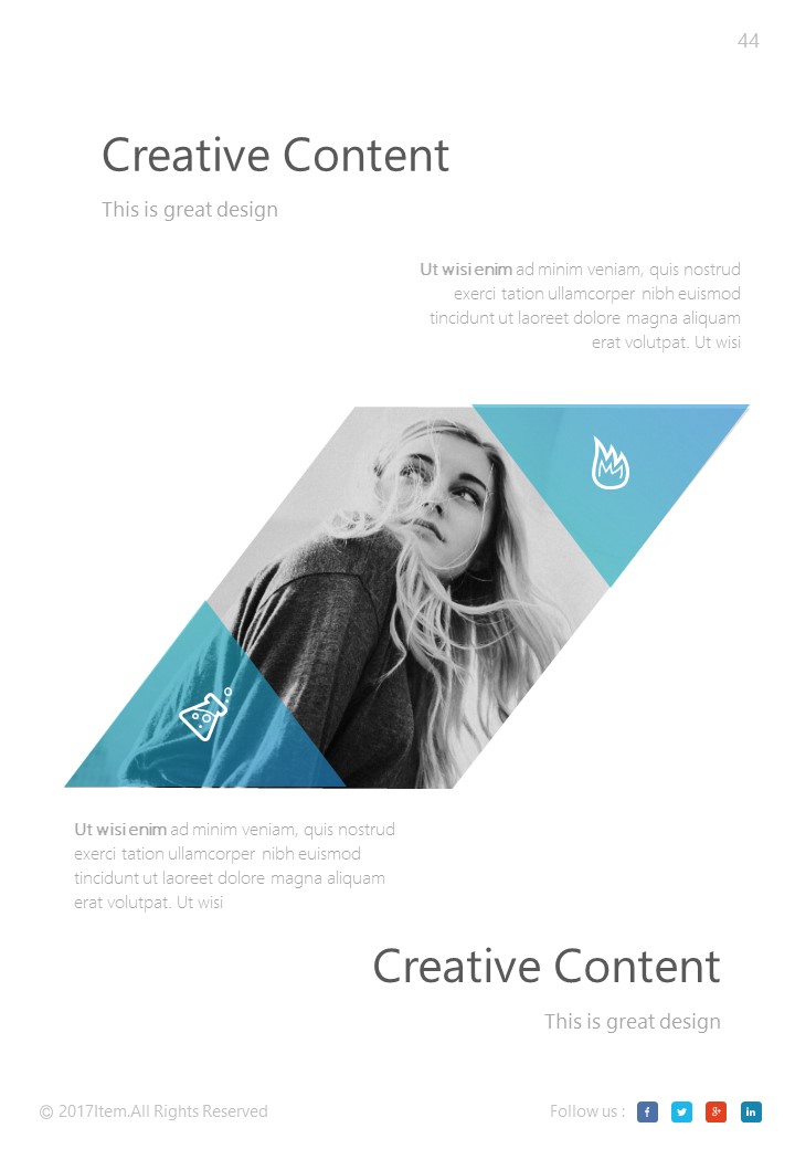 Exquisite Multipurpose Portrait PowerPoint Template, Presentation Templates