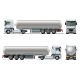 Vector Realistic Tanker Truck Template Isolated, Vectors | GraphicRiver