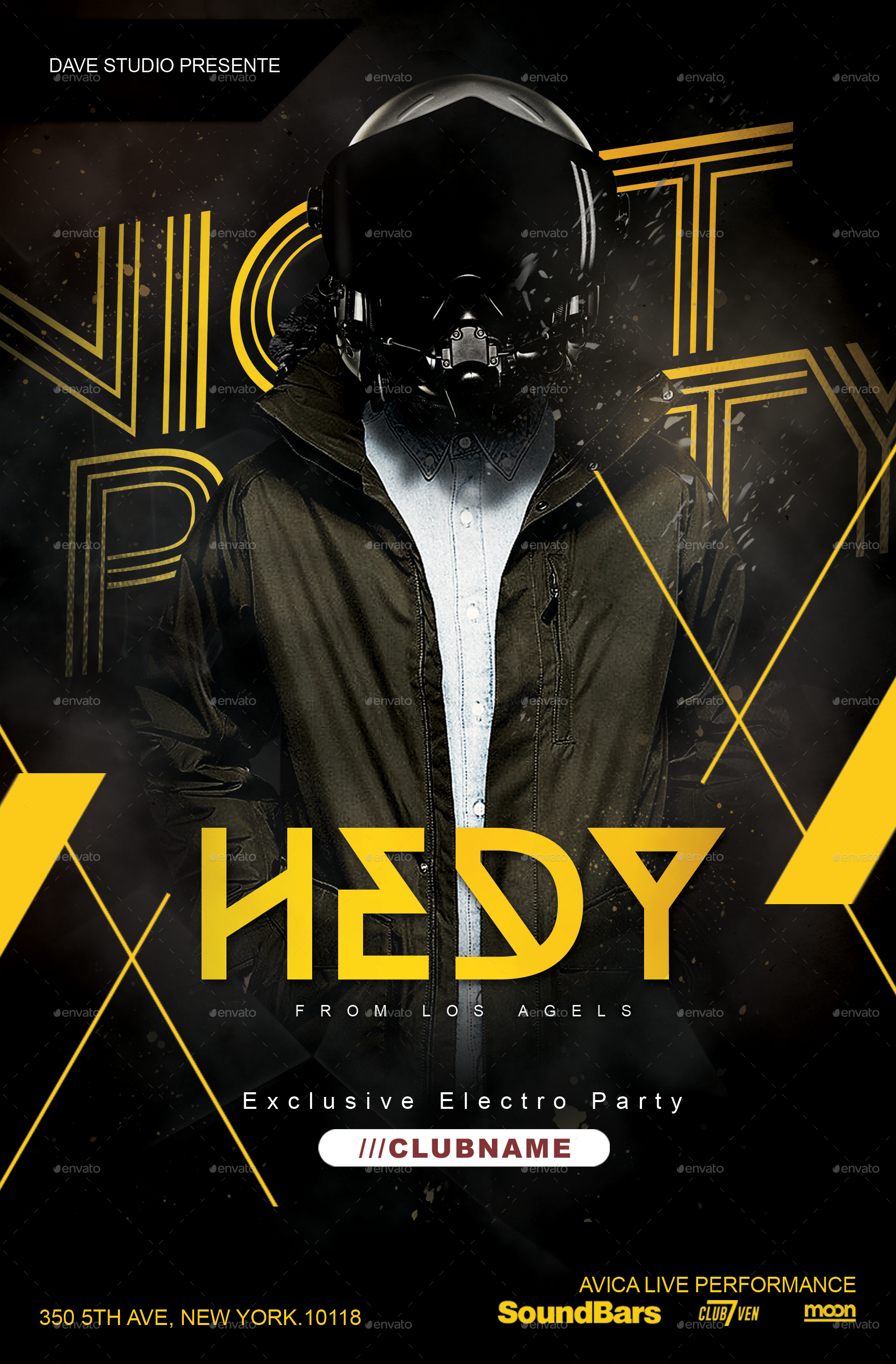 Guest Artist Flyer, Print Templates | GraphicRiver