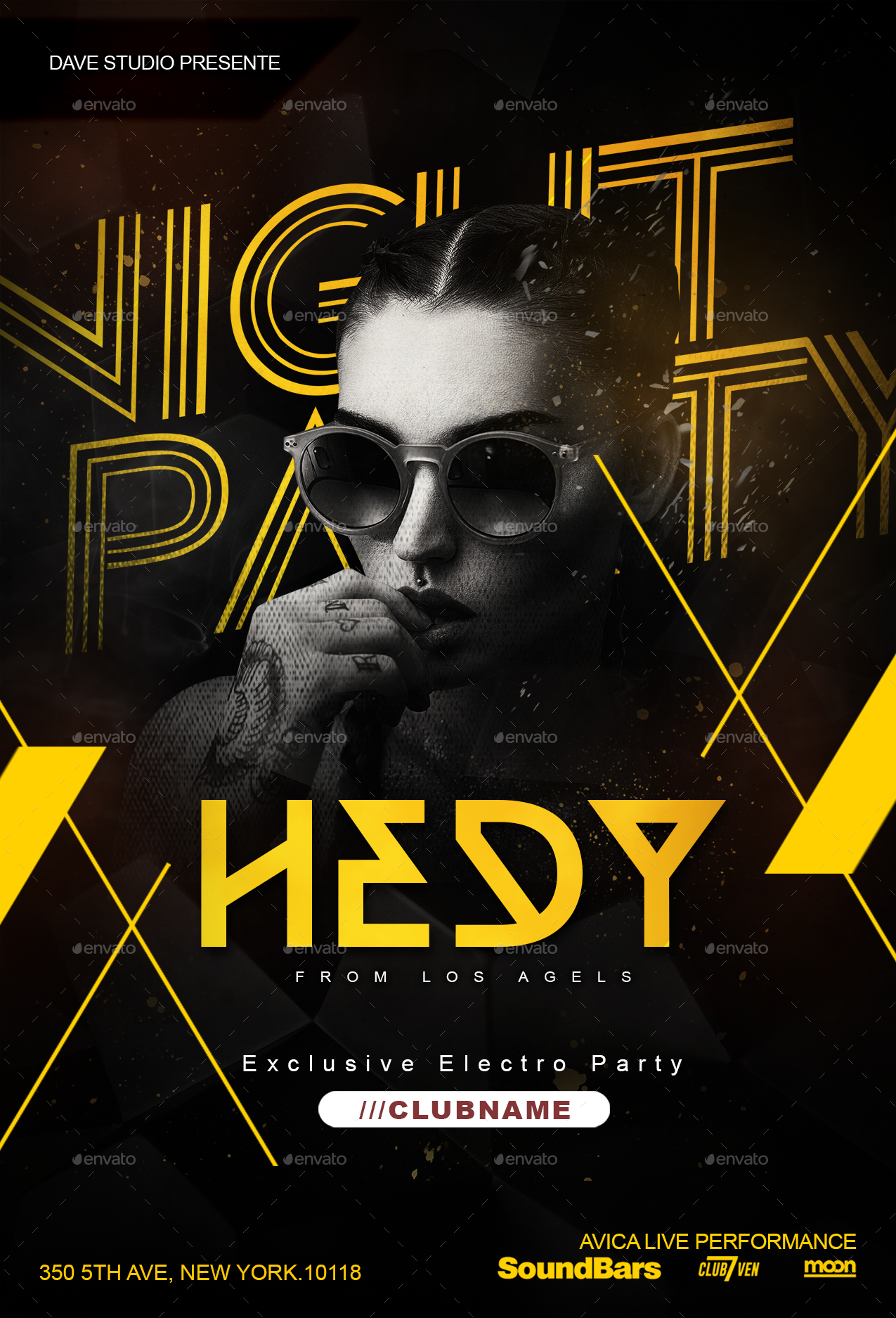 Guest Artist Flyer, Print Templates | GraphicRiver