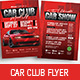 Car Club Flyer, Print Templates | GraphicRiver