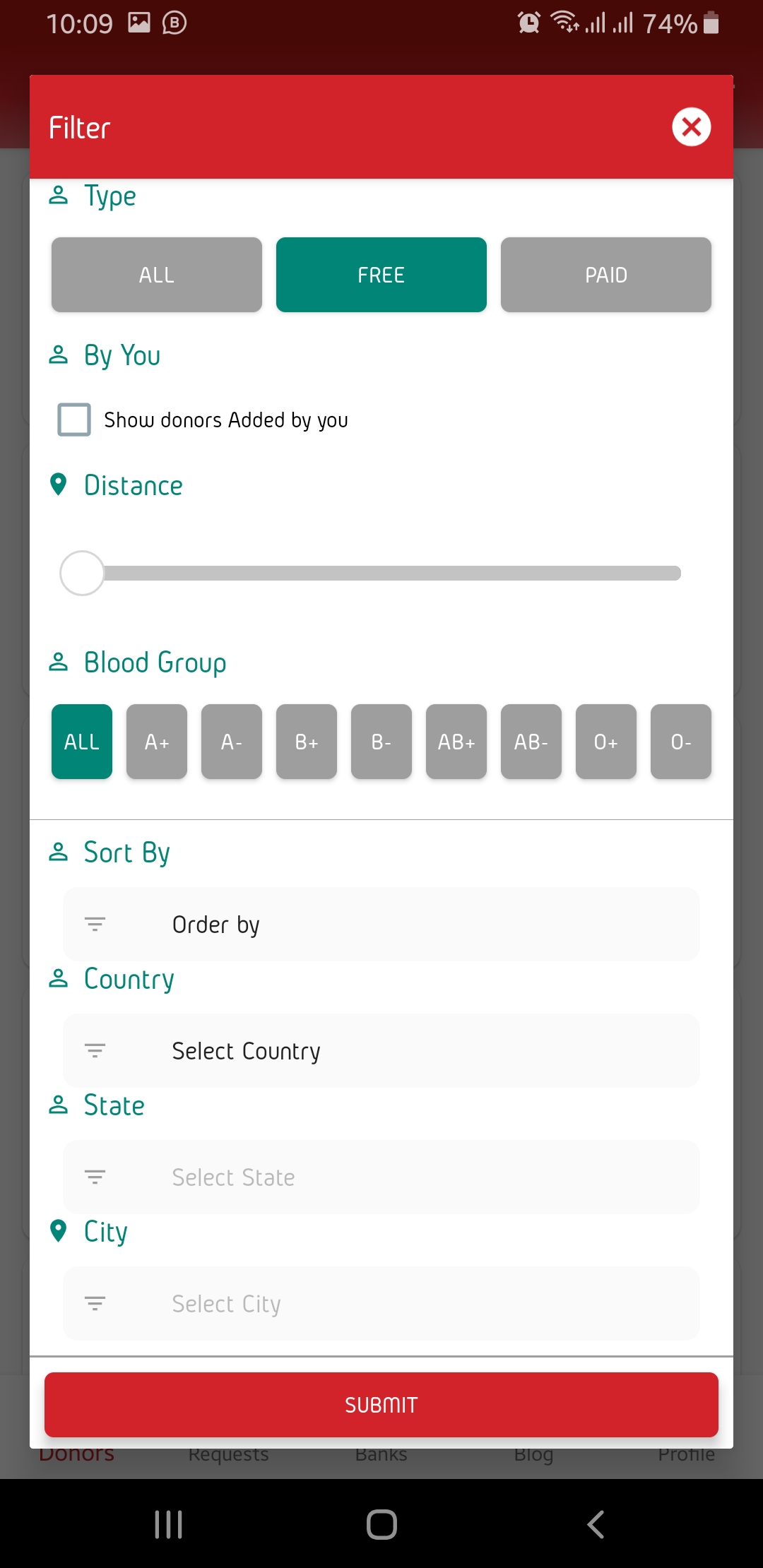 Blood Bank App With Admin Panel & Material Design v2.0 by almahirhub