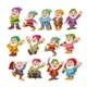 Set of Cartoon Dwarfs , Vectors | GraphicRiver