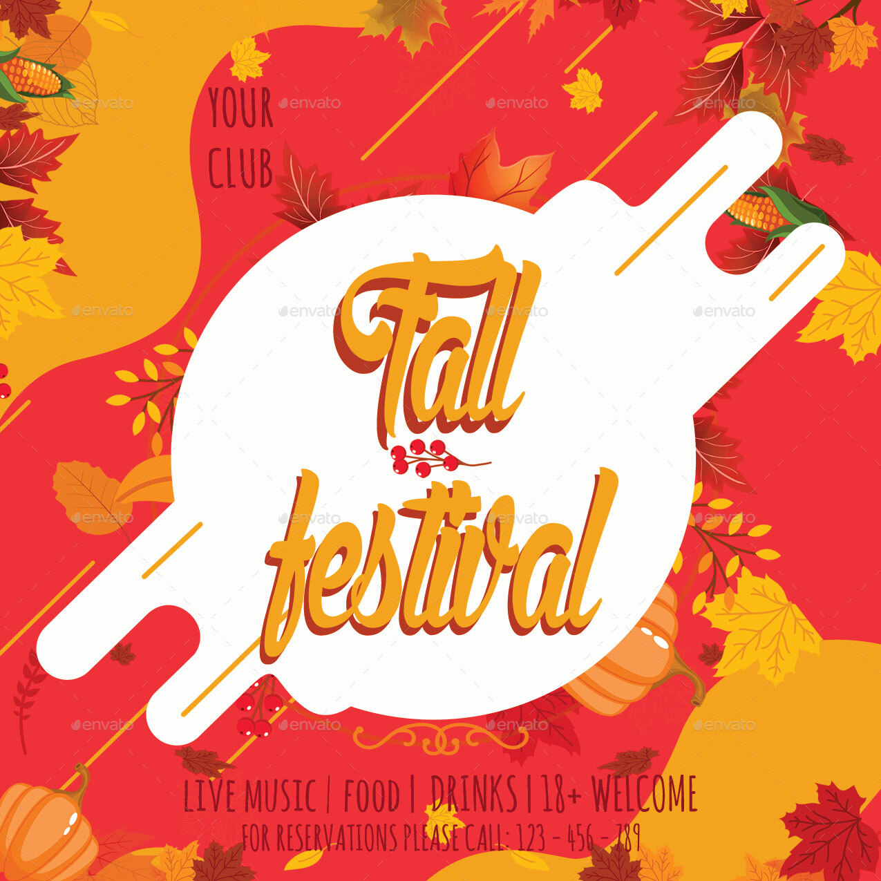 Fall Festival, Print Templates | GraphicRiver