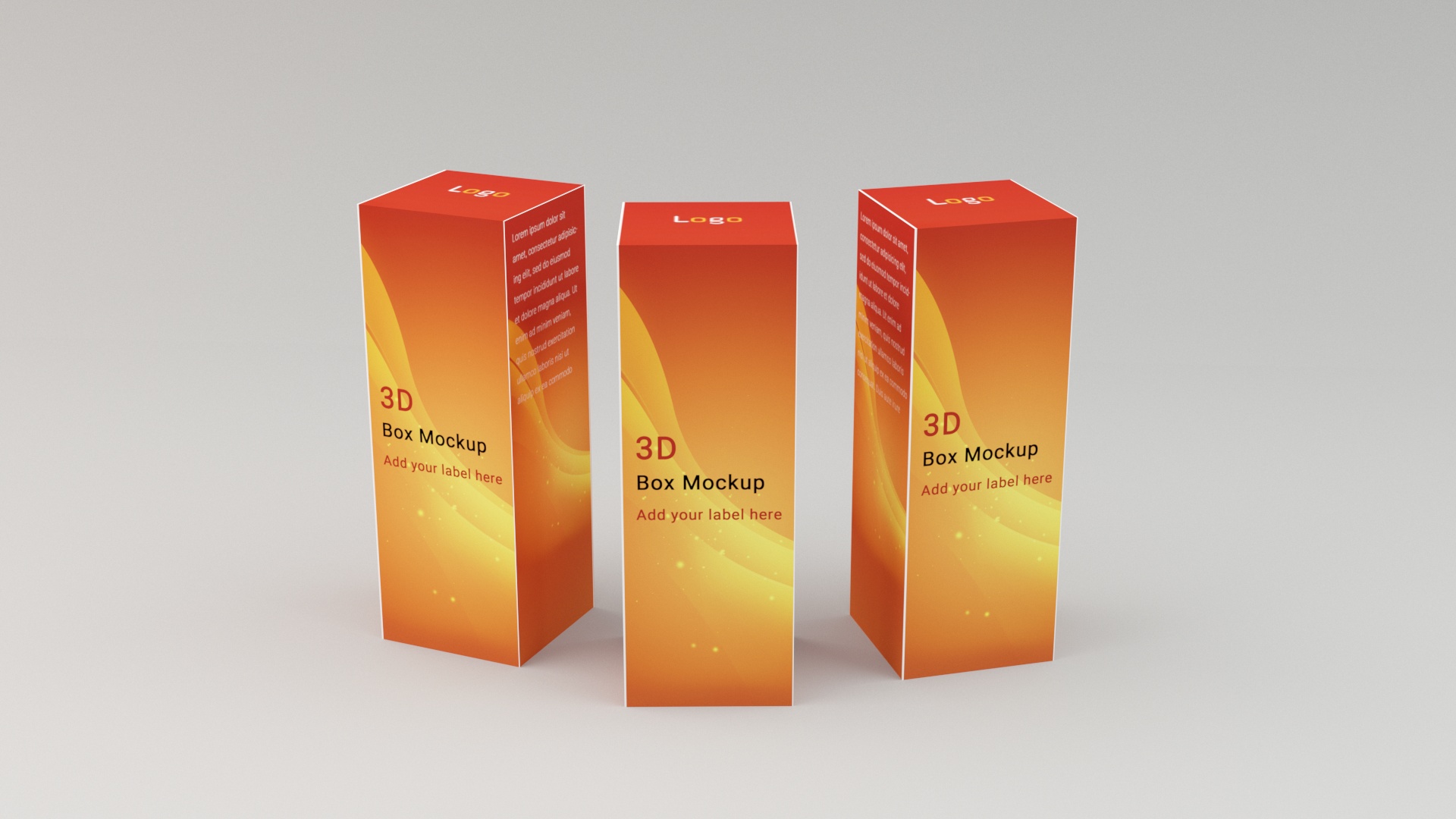 Low-Poly Product box by creativejun | 3DOcean