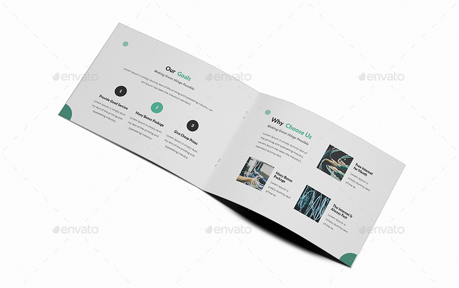ISP A5 Brochure Template, Print Templates | GraphicRiver