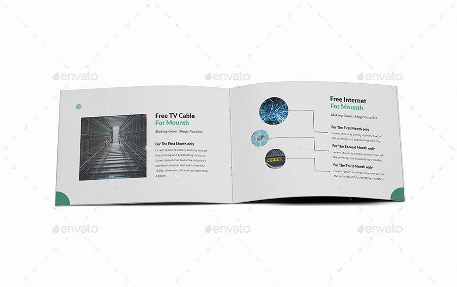 ISP A5 Brochure Template, Print Templates | GraphicRiver