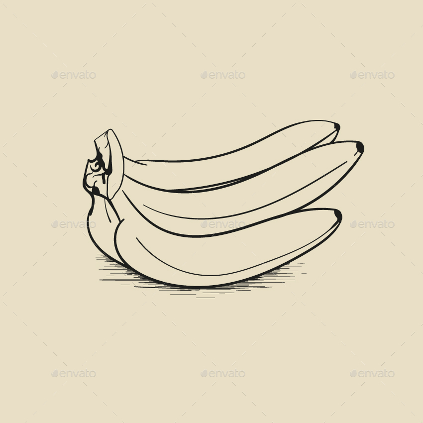 Bananas, Vectors | GraphicRiver