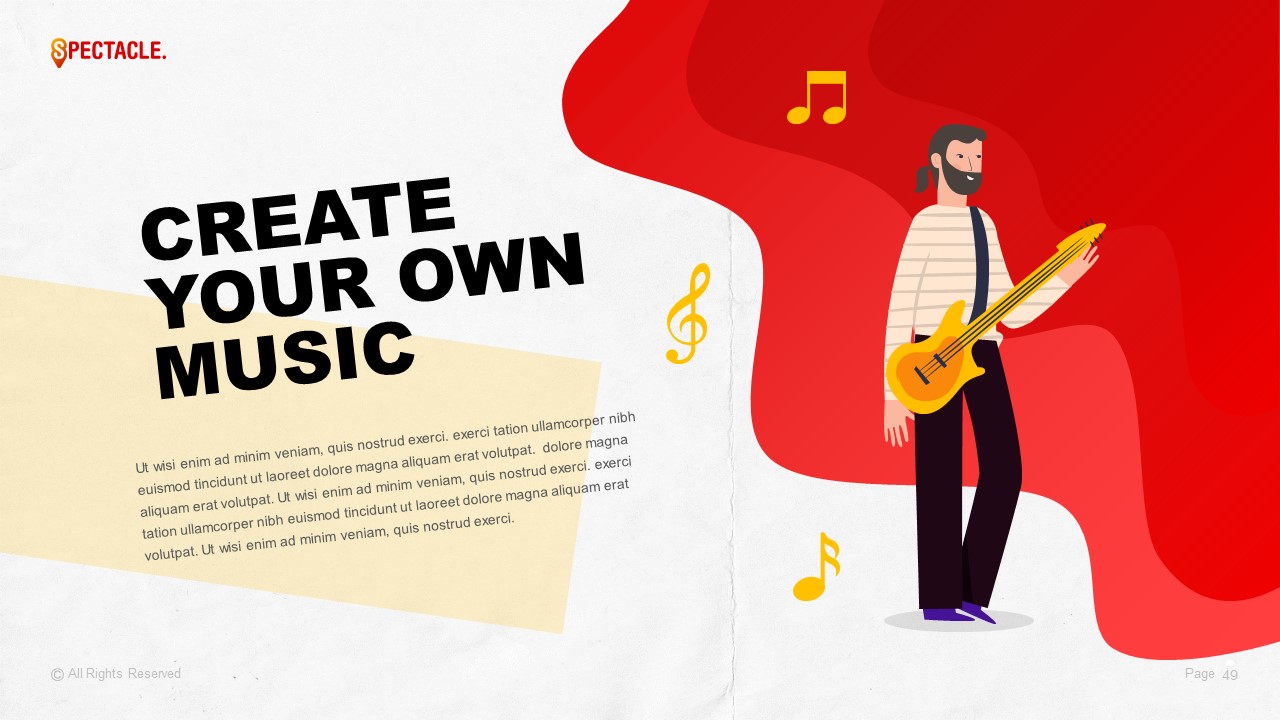 Spectacle - Music Event Keynote Template, Presentation Templates ...