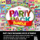 The Party Pack Packaging Mock up Bundle, Graphics | GraphicRiver