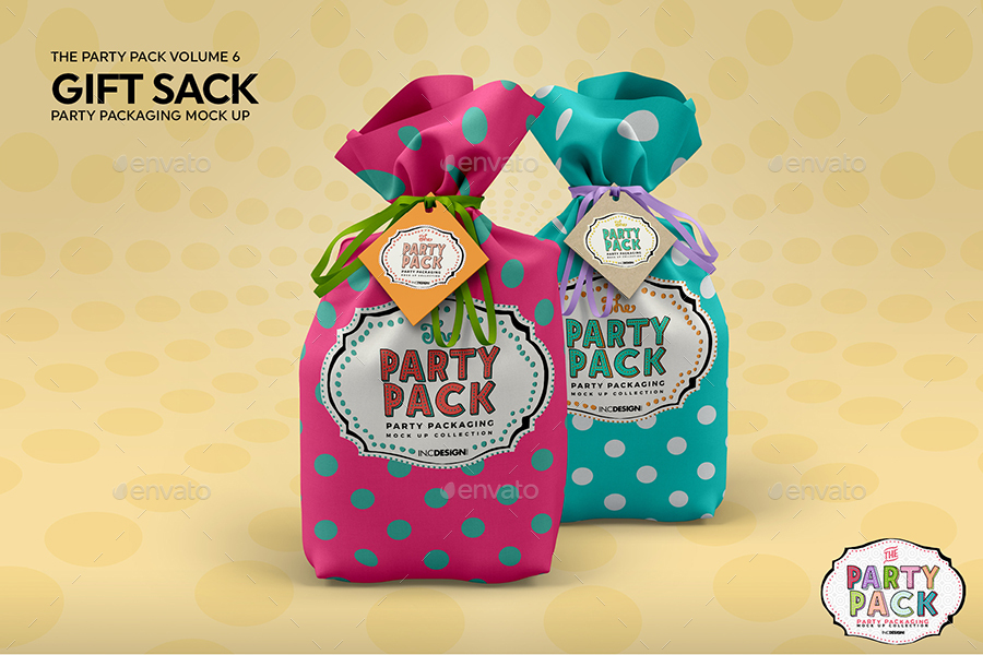 The Party Pack Packaging Mock Ups 6, Graphics | GraphicRiver