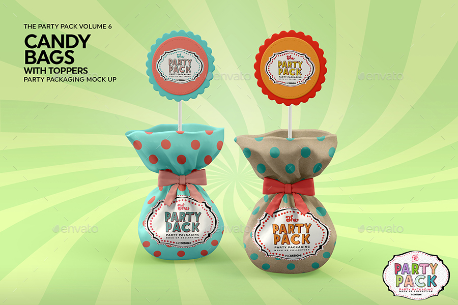 The Party Pack Packaging Mock Ups 6 by incybautista | GraphicRiver