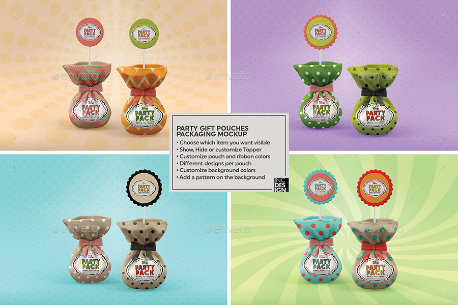 The Party Pack Packaging Mock Ups 6, Graphics | GraphicRiver